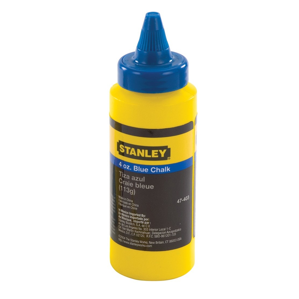 Stanley Blue Chalk Powder Refill 113gm | Tiger Supplies