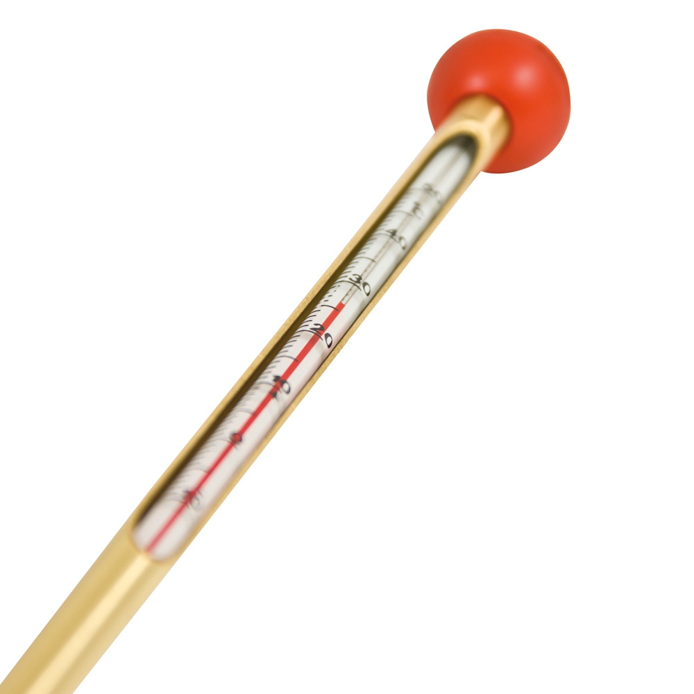 Concrete Thermometer Brass | Tiger Supplies