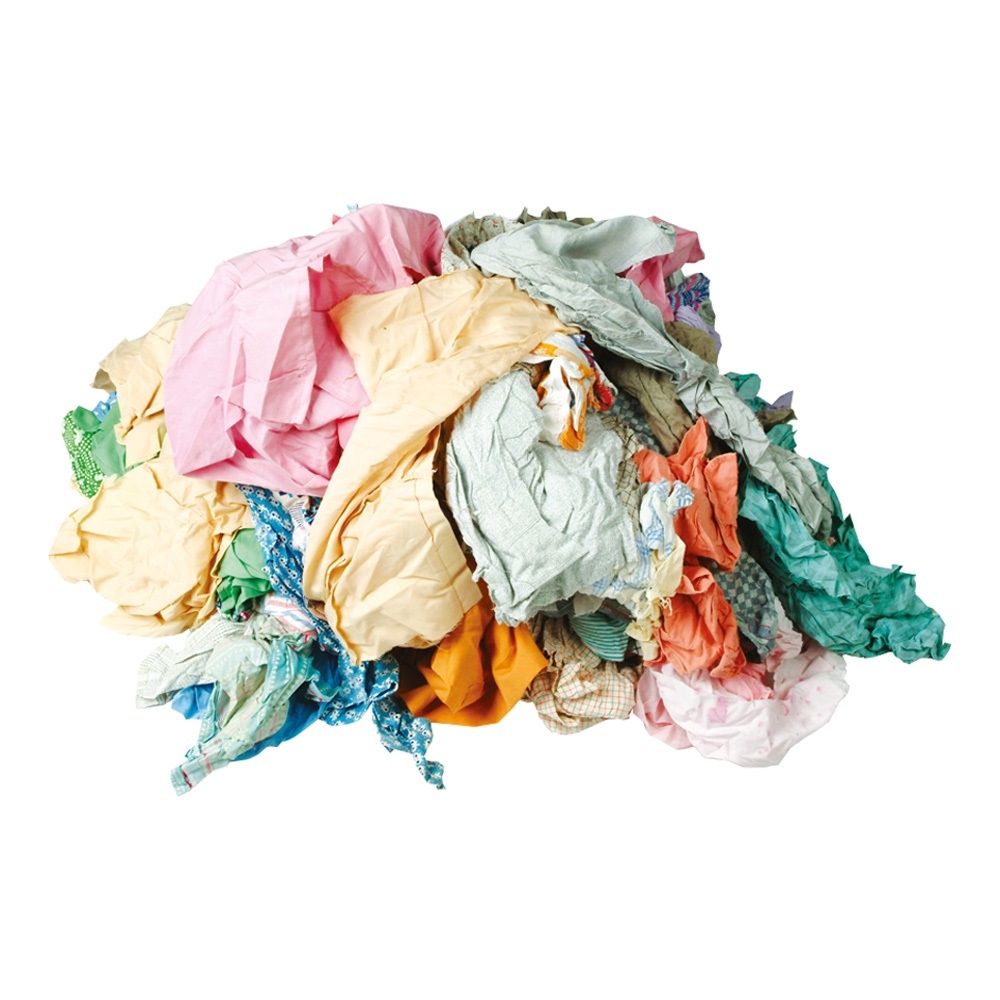 Premium Silk Free Mixed Rags - 10kg | Tiger Supplies