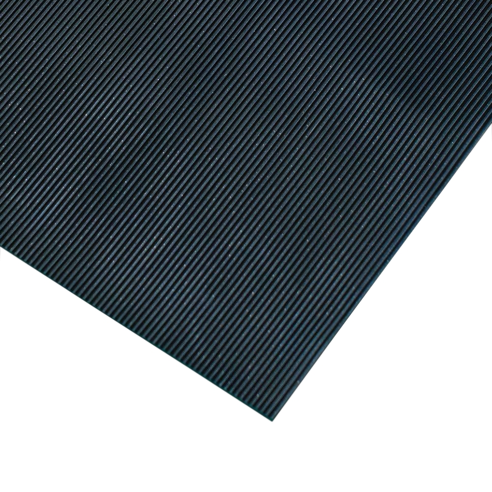 Rubber Rib Mat - Black | Tiger Supplies